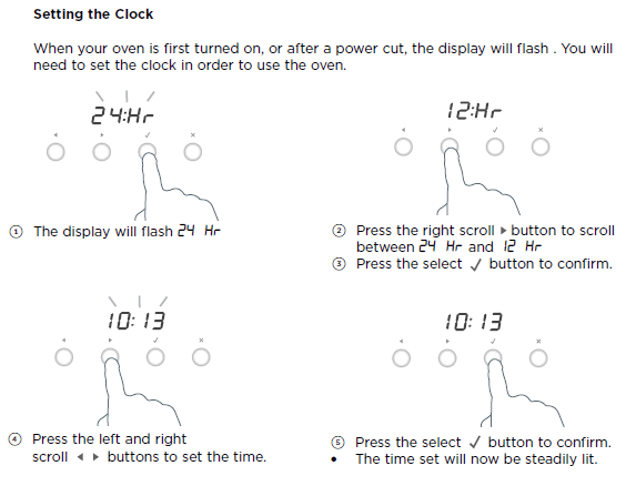 How To Set the Clock on Your Oven or Range