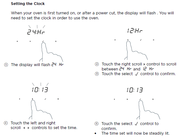 How To Set the Clock on Your Oven or Range